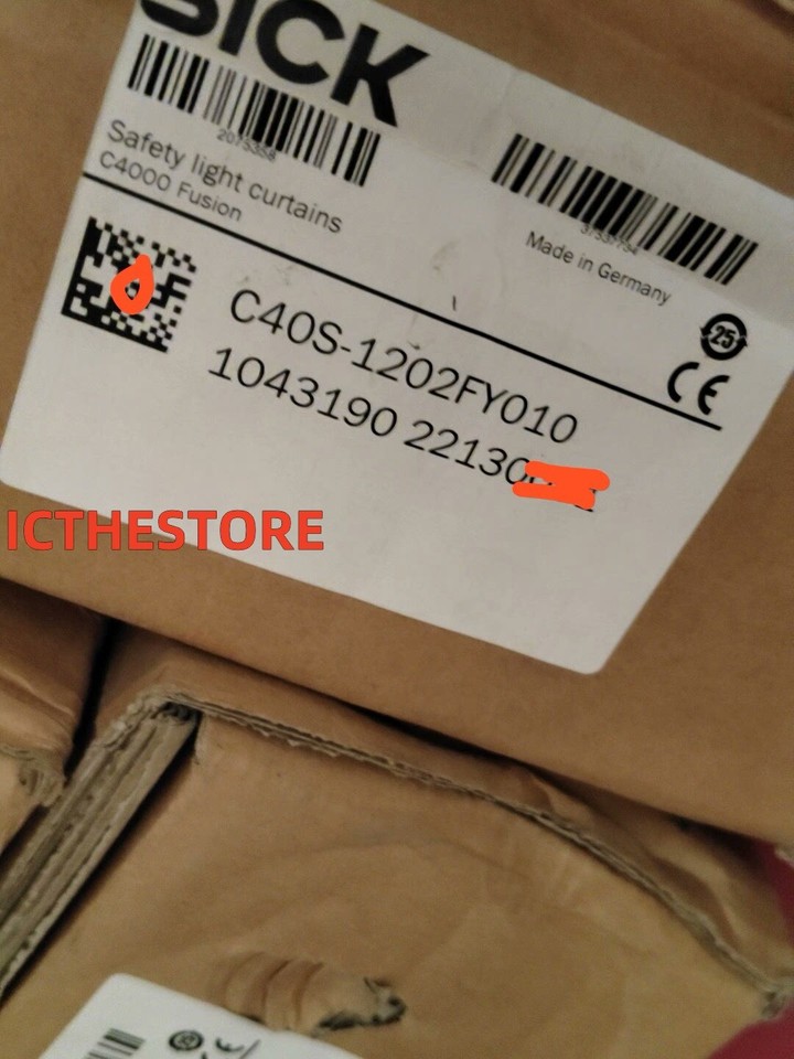 1 SET NEW C40E-1202FY010 + C40s-1202FY010 Safety light curtain sensor ...