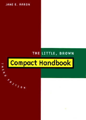 The Little, Brown Compact Handbook - Paperback By Aaron, Jane E ...