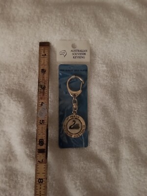 Vintage Perth Australia Keychain Ring | eBay