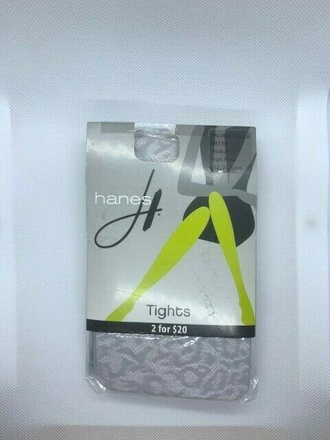 Hanes Animal Tulle Tights size Medium M High Rise fits 120-165 lbs ...