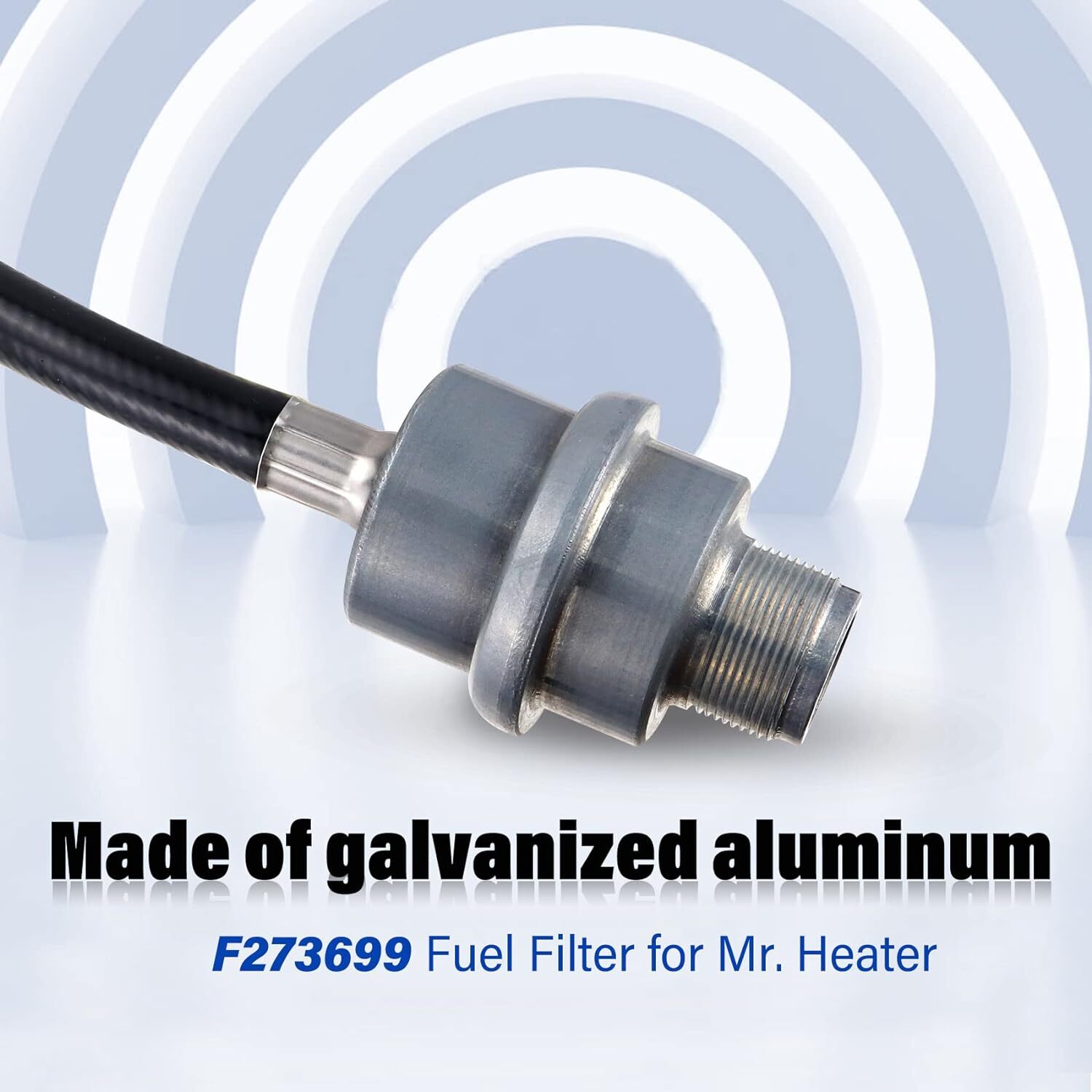 Propane Fuel Filter F273699 With Hose Compatible With Mr Heater Buddy ...