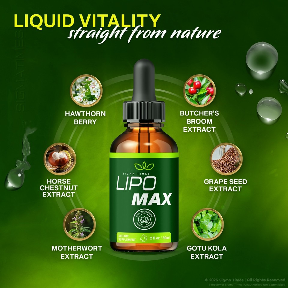 Lipo Max - Advanced LipoMax Fat-Burning Support for Weight Loss - 3 ...