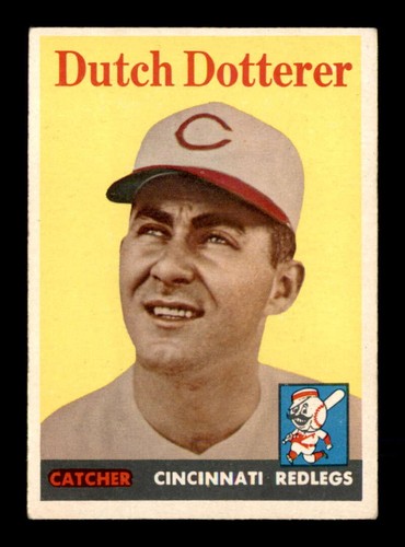 1958 Topps #396 Dutch Dotterer RC VG/VGEX X3511025 | eBay