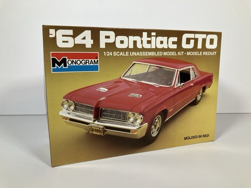 Monogram 1/24 1964 Pontiac GTO ‘64 Model Kit Revell Unbuilt | eBay
