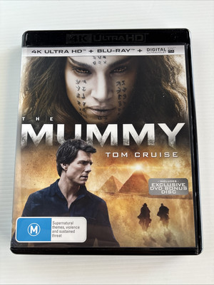The Mummy | Blu-ray + Uhd + DVD (Blu-ray, 2017) 9317731134708 | eBay Australia