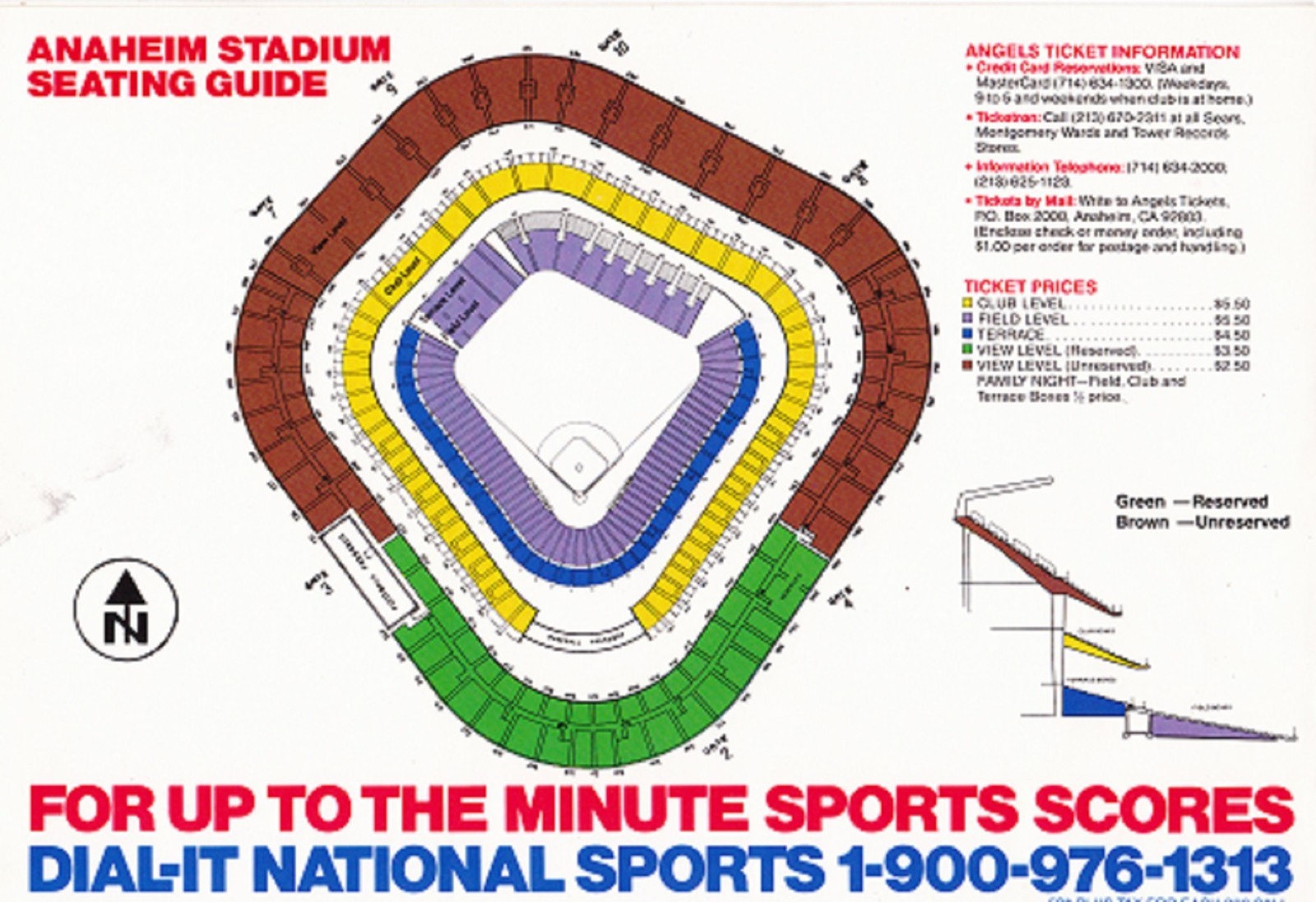 Anaheim Angels Tickets Seating Chart