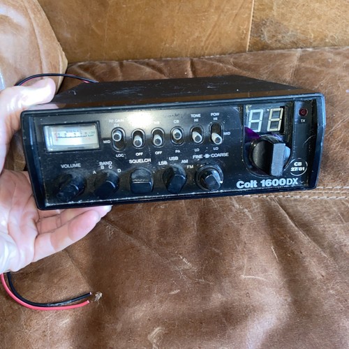 Colt 1600 DX Channel CB Radio AM FM UNTESTED/SPARES OR REPAIRS | eBay UK