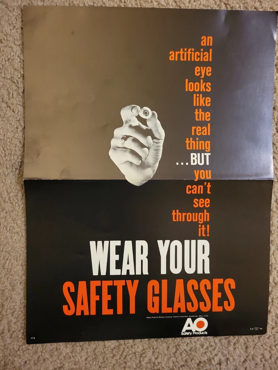 Safety Goggles Poster