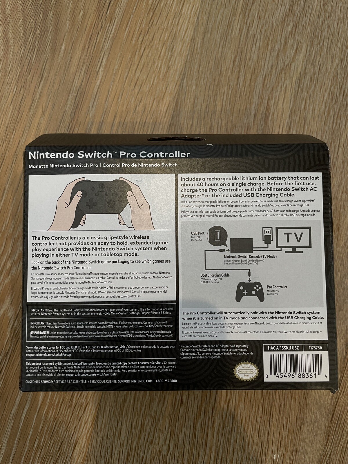 Nintendo Switch Pro Controller Legend of Zelda Tears of the Kingdom ...