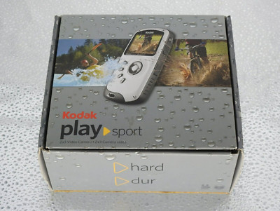 Kodak Play Sport Zx3 Video Camera Waterproof 10' Full HD 5 MP Works w ...