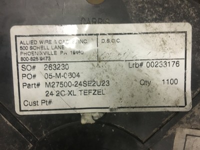1100FT ALLIED M27500-24SE2U23 Electrical Wire | eBay