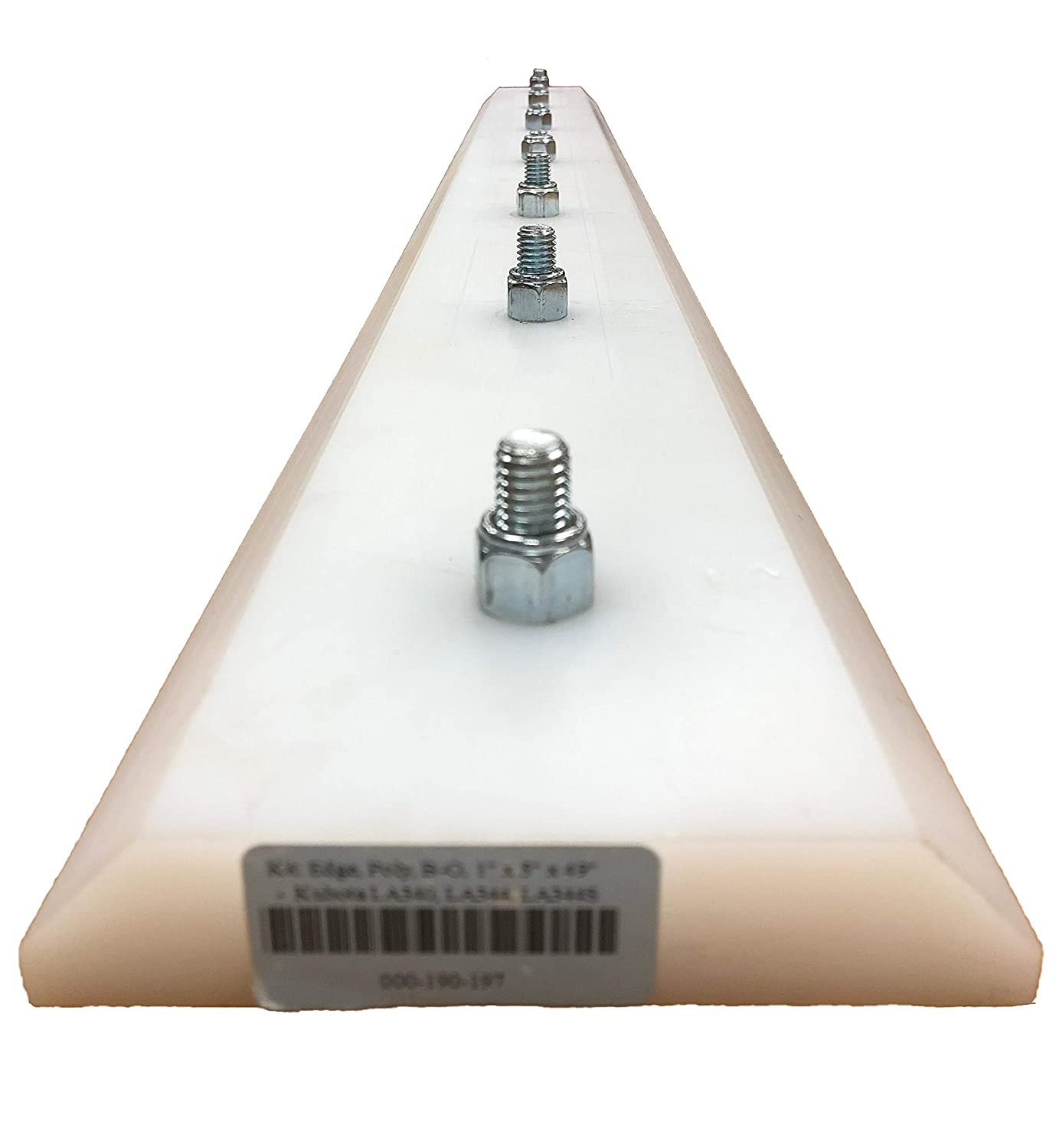 Part No. 000-190-197, 48" Poly, Bolt-On Bucket Cutting Edge for Kubota ...