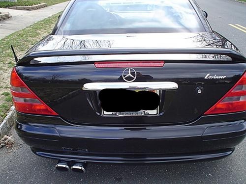 For Carbon Fiber Benz 98-04 R170 Slk L Rear Wing Trunk Spoiler SLK230 ...