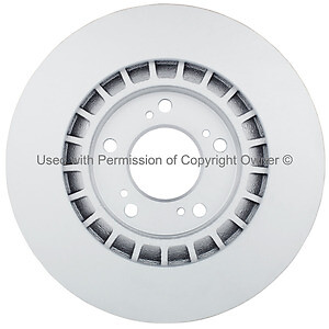 Disc Brake Rotor-Black Series Coated Rotor Quality-Built fits 00-09 ...