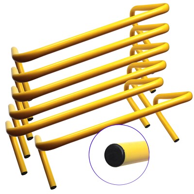 New BlueDot Trading Speed Training Hurdles (Pack of 6), 9-Inch Height ...