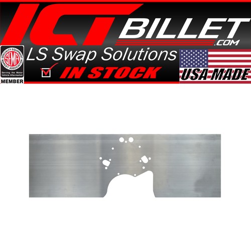 SBF Front Engine Plate - 289 351W Aluminum Motor Mount - Small Block ...