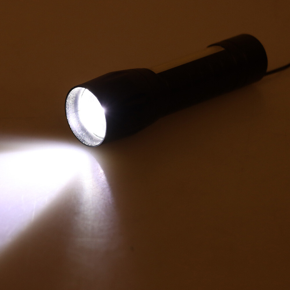 Rechargeable Mini LED Torch with COB 3W 120 Lumens | eBay