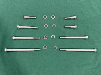 SB ford WATER PUMP BOLTS HEX DRIVER INLET STAINLESS SMALL BLOCK 289 302 ...