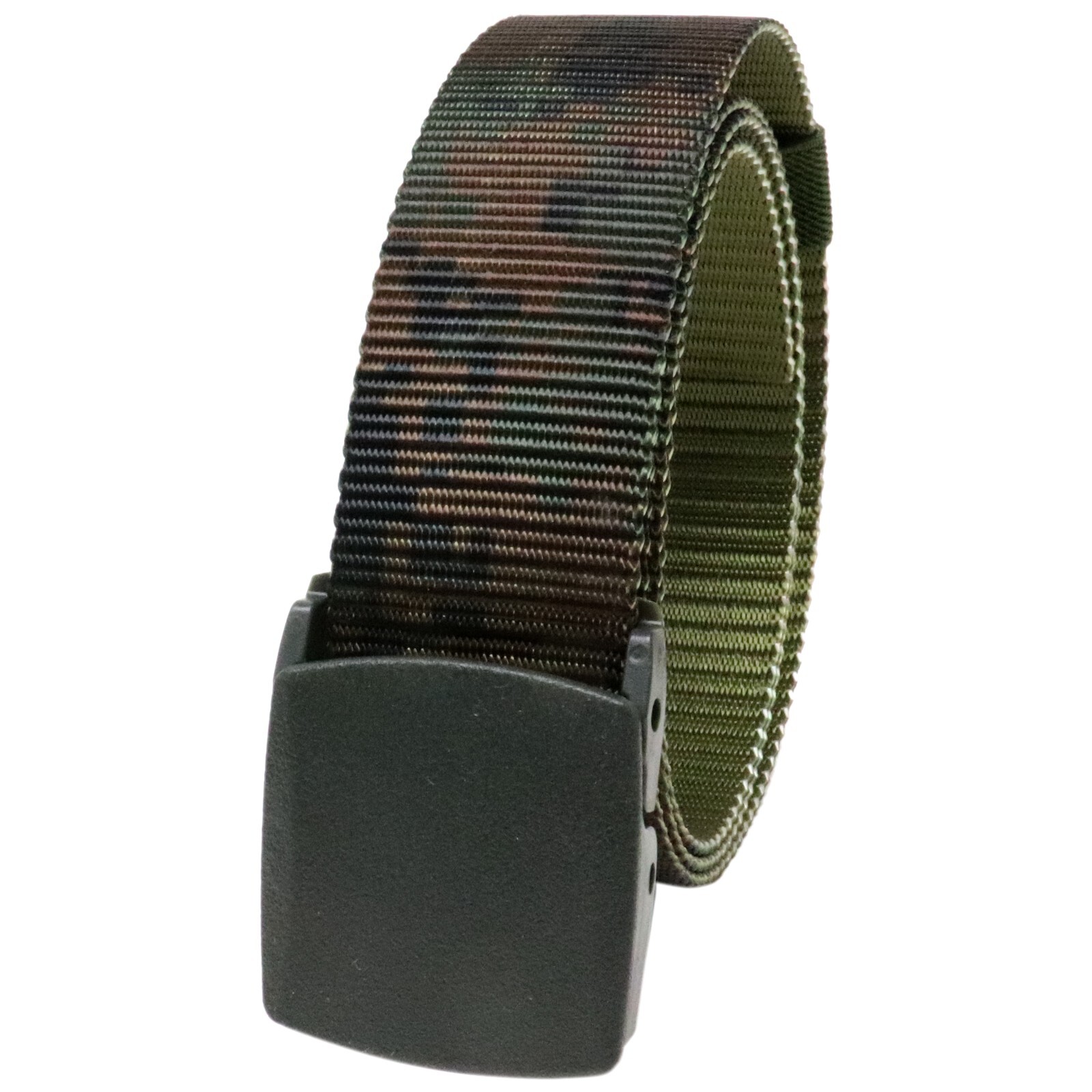 Outdoor Military Grade Tactical Nylon Waistband Canvas Web Belt Plastic ...