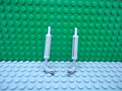 Lego 2 Light Bluish Gray Exhaust Pipe car truck NEW | eBay