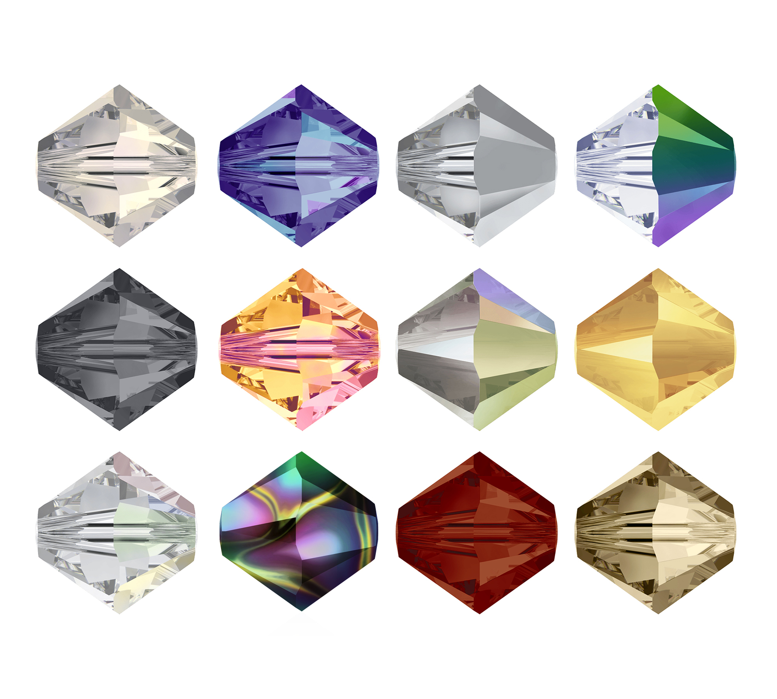 Superior PRIMERO 5328 Bicone Crystals Beads * More Colors & Sizes | eBay