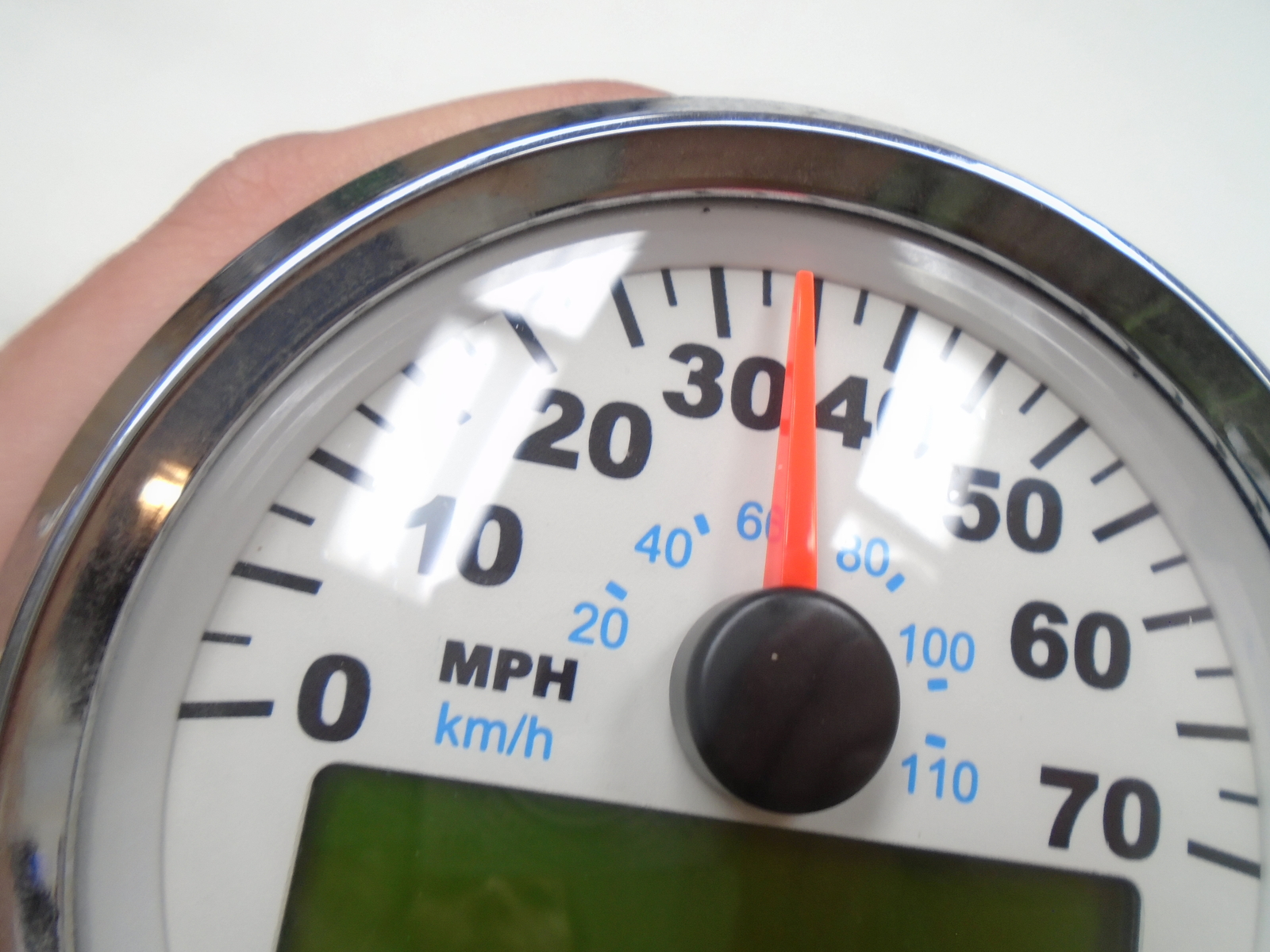 VEETHREE MATRIX 780089SDFB PLUG IN STYLE SPEEDOMETER GAUGE / LCD DISPLAY BOAT | eBay