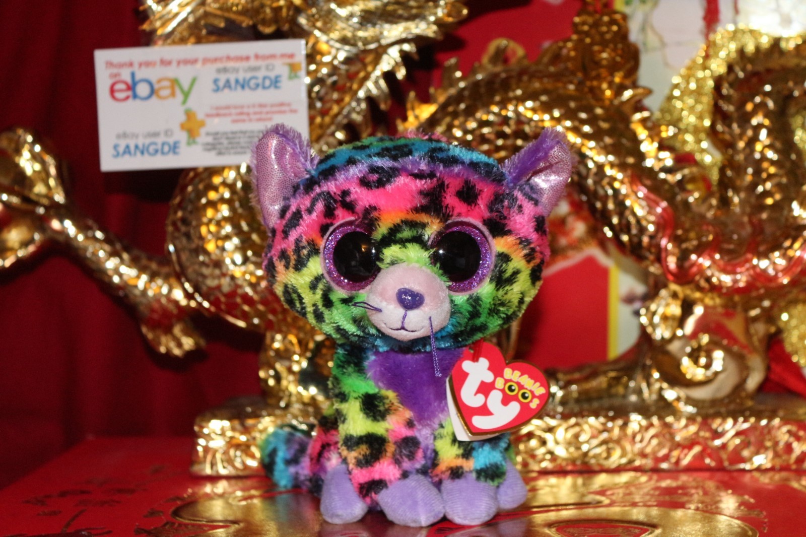 Ty Beanie Boos Trixie - Leopard (Justice Exclusive) for sale online | eBay