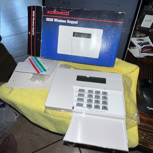 New Genuine Ademco 5839 Wireless Keypad New In Box | eBay