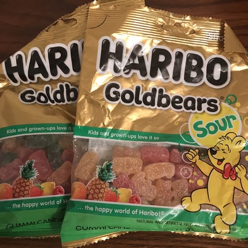 Haribo Goldbears Sour 3.6 oz Rare Gummies Sour Gummy Bears. Two Bags | eBay