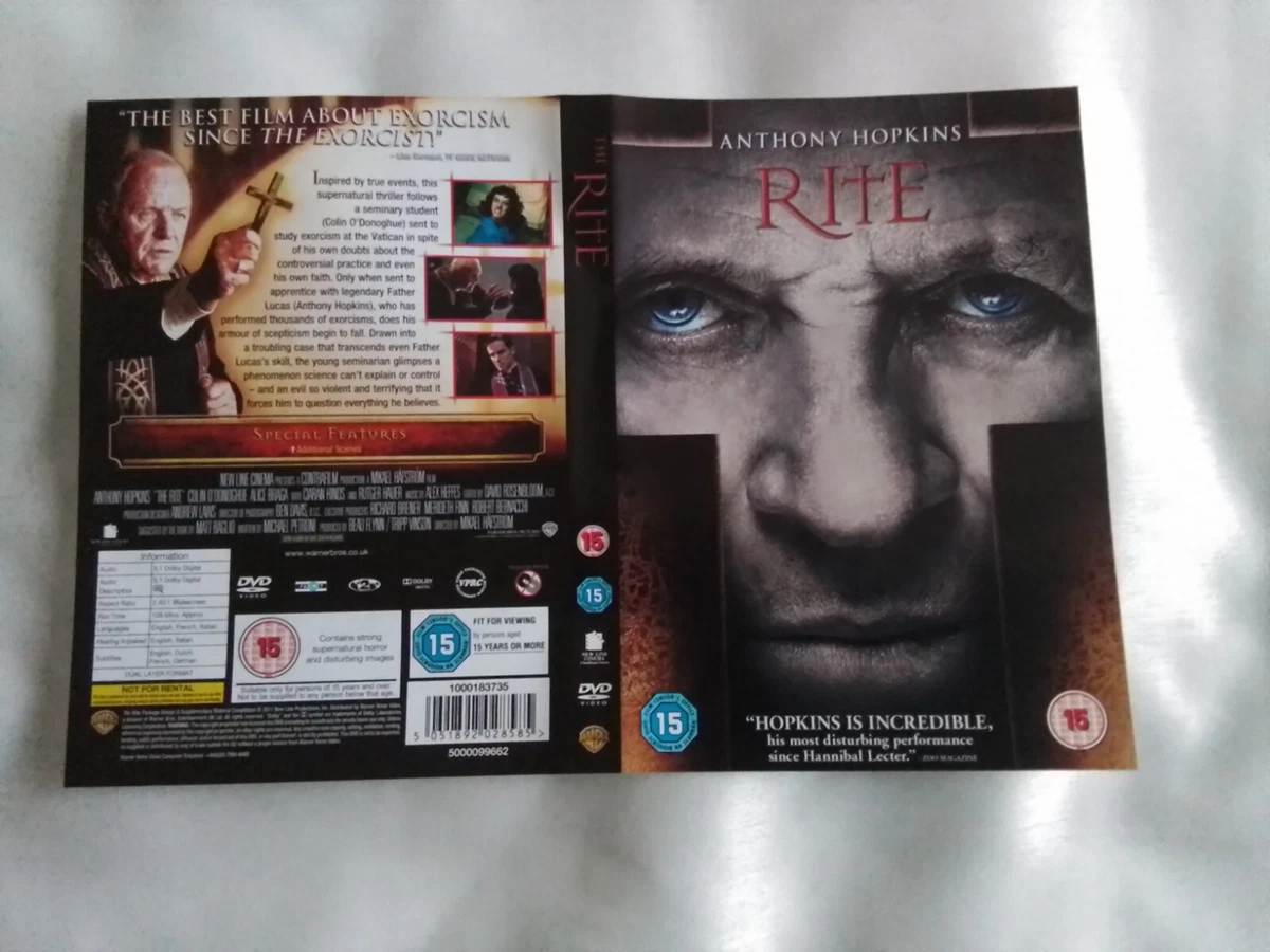 The Rite Dvd Cover
