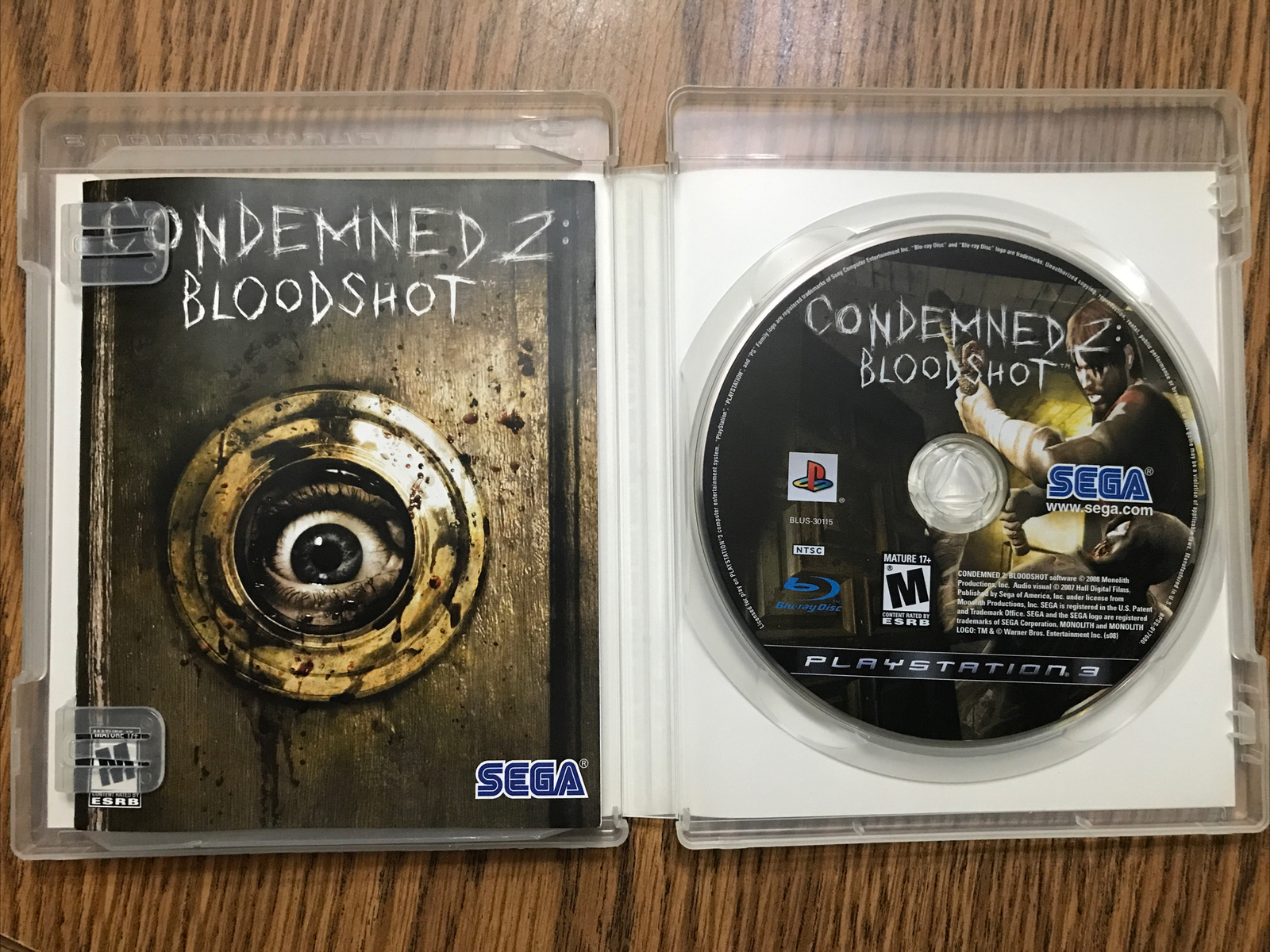 Condemned 2: Bloodshot (Sony PlayStation 3, 2008) 10086690125| eBay