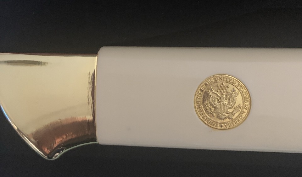 President Donald Trump Head of State Stainless Steel Bowie Knife | eBay