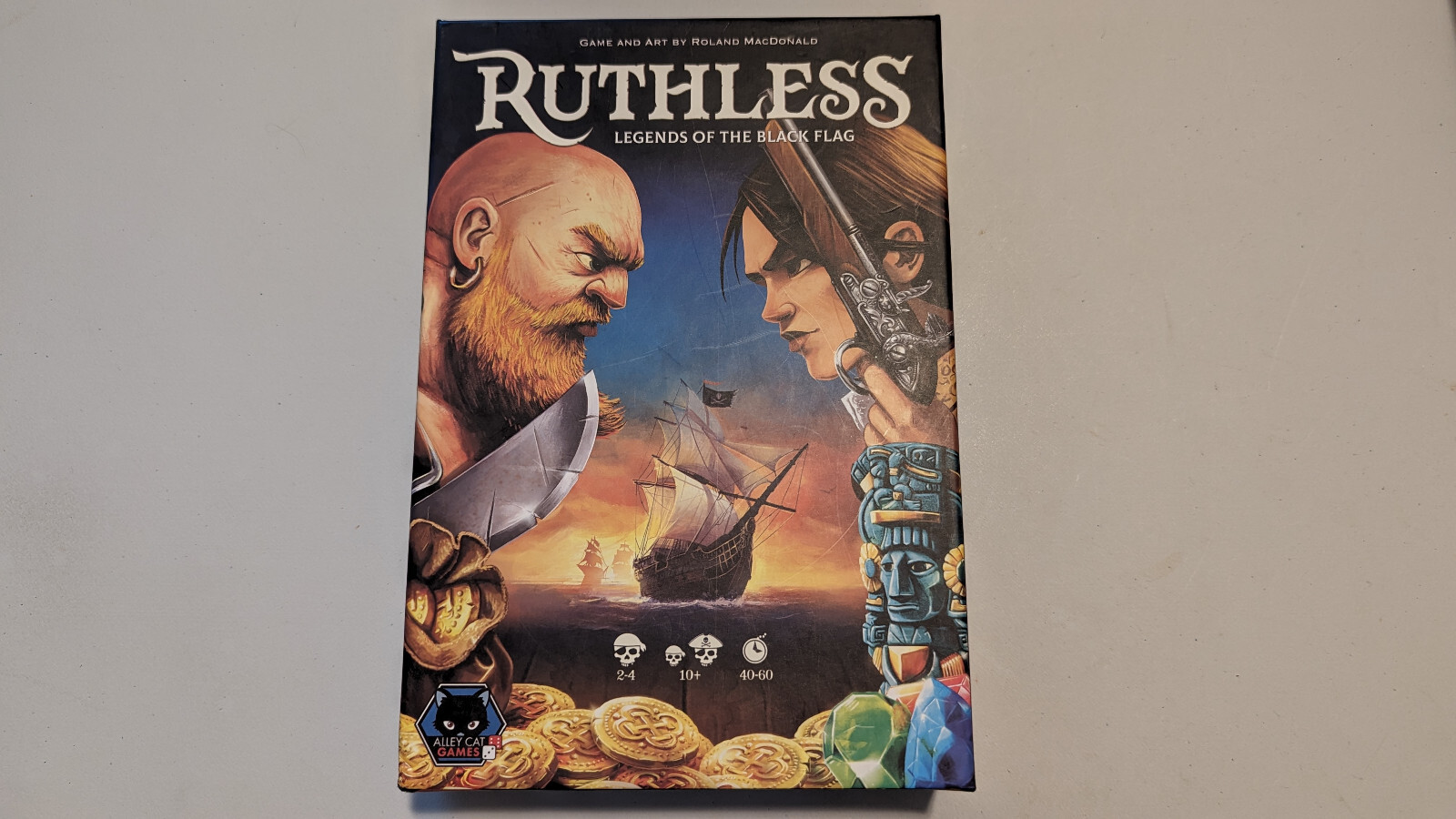 Alley Cat Games Dice Game Ruthless Legends of the Black Flag Complete ...