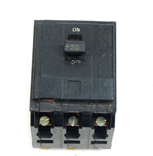 Square D Type QO Circuit Breaker QO320 Class NI 3 Pole 20 Amp 240VAC | eBay