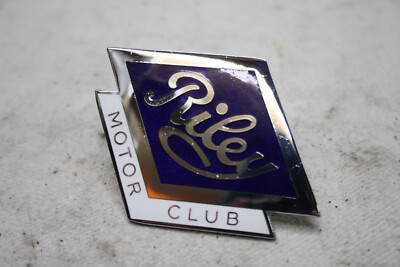 Riley Motor Club enamel Badge/Emblem | eBay UK