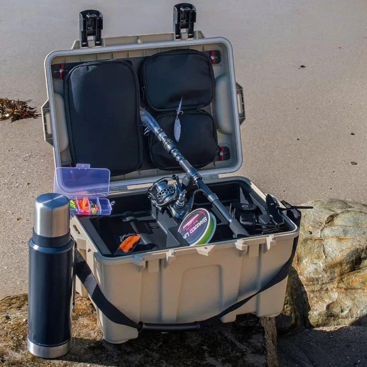 Coho Pack N Carry Waterproof Storage Box with Strap Tan Color | eBay