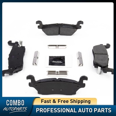 Rear Ceramic Brake Pads w/ Hardware fits 2006-2010 Hummer H3 | eBay
