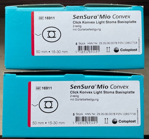 Coloplast Sensura Mio Convex Click Light Stoma Basisplatte Nr. 16911 ...