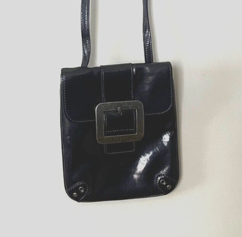 Boconi mini cross body bag in Perple Genuine Patent Leather | eBay