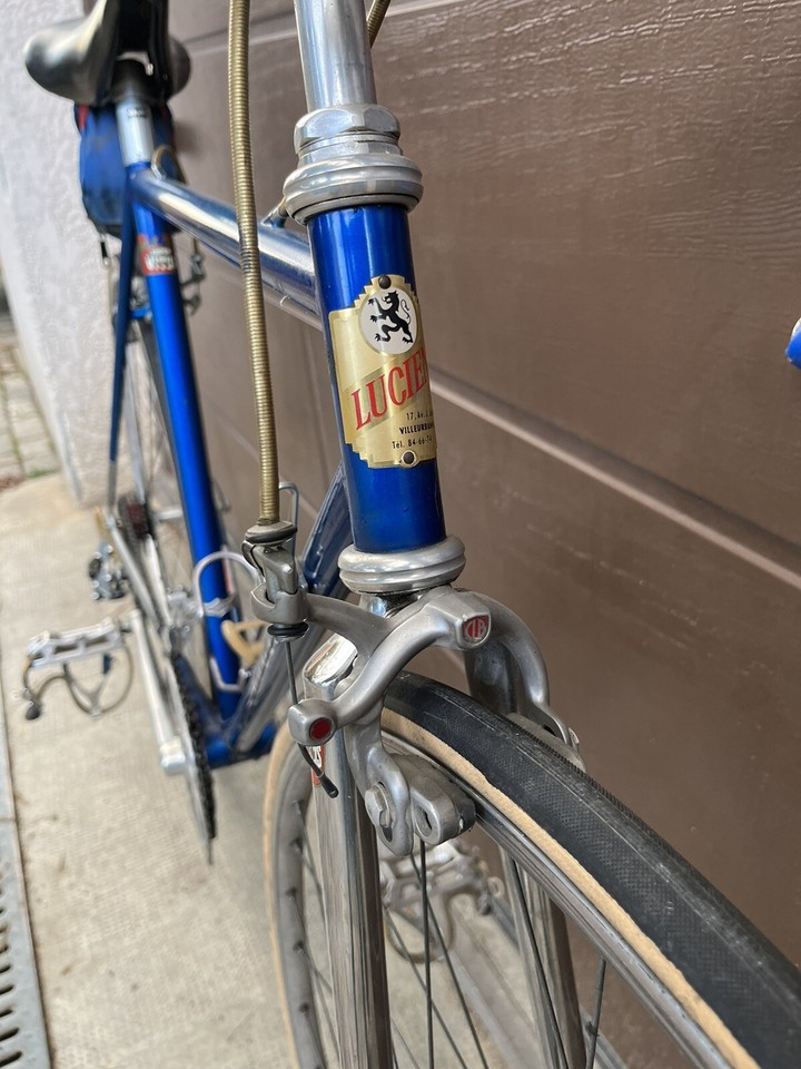 Lucien 1970s Racing Bike / Jacques Busset Mavic Supervitus CLB TA Huret ...