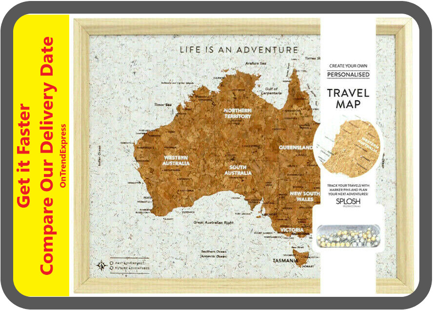 Map To Track Travels Pin