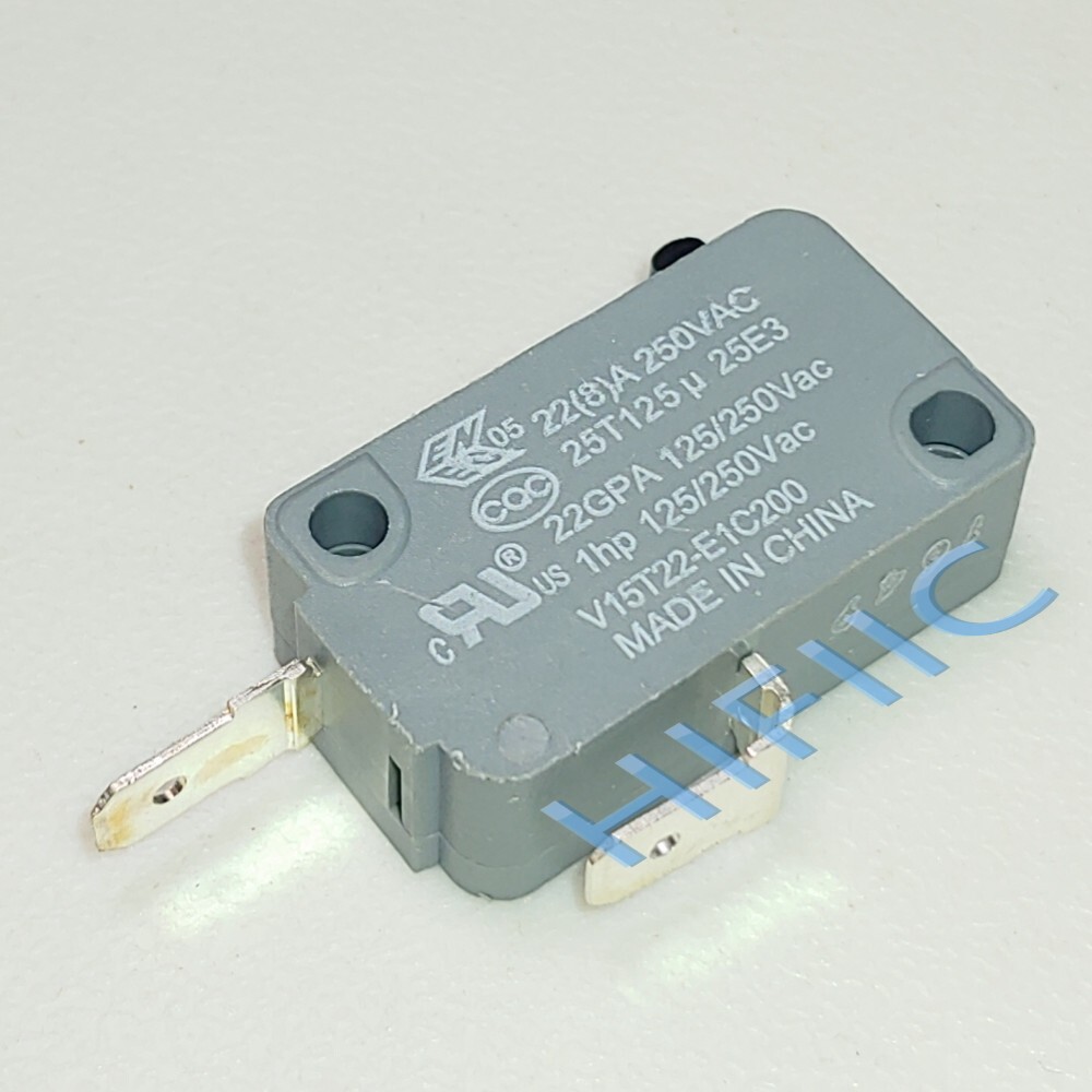 Honeywell V15T22-E1C200 2pins 22A 125/250VAC Limit Stroke Micro Switch ...
