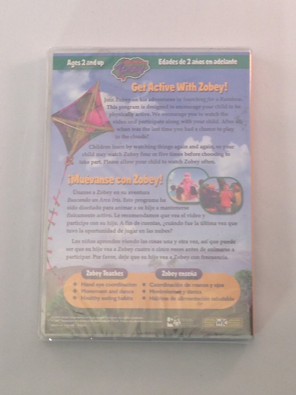 The Adventures of Zobey DVD Searching for a Rainbow Buscando un ...