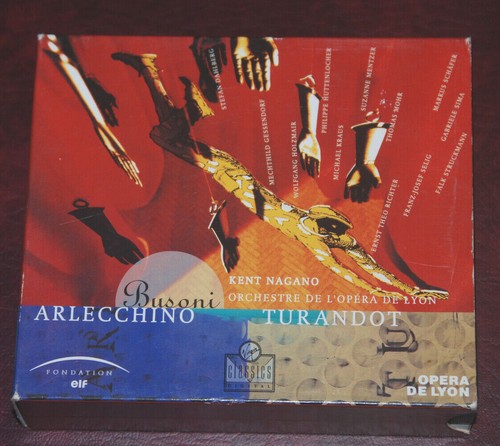 Ferruccio Busoni: Arlecchino; Turandot, Kent Nagano 2 CDs (CD, Oct-1993 ...