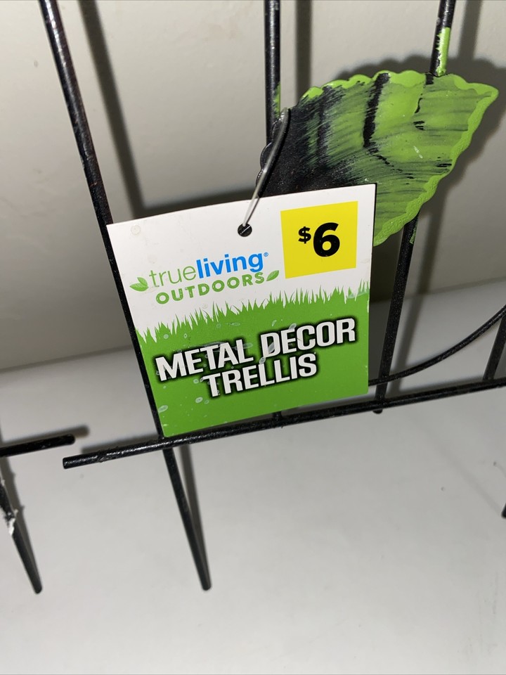 Trueliving Metal Decor Trellis 2lot Ladybug | eBay