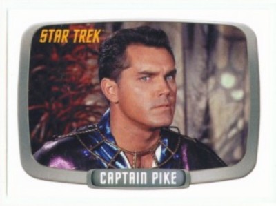 CAPTAIN PIKE "CARD #CP8" STAR TREK TOS 40TH ANNIVERSARY | eBay