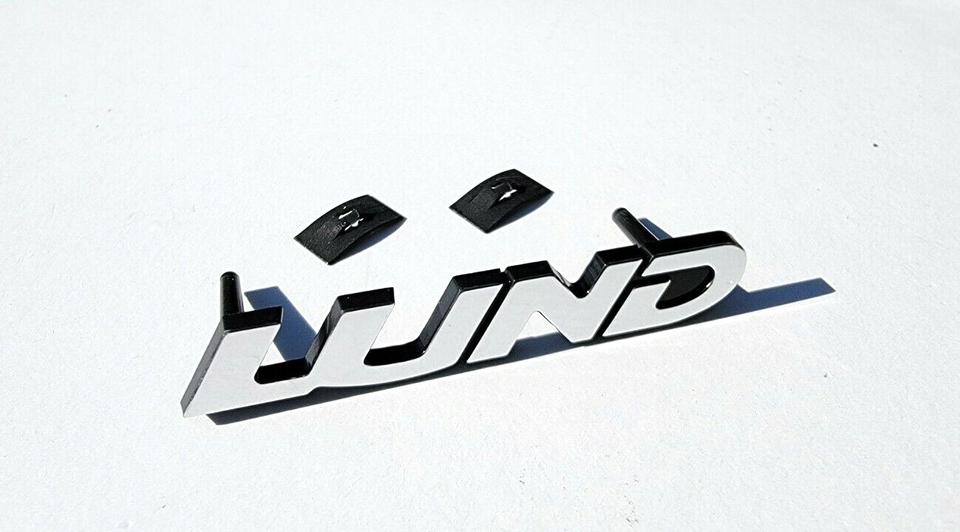 Lund Replacement Chrome Emblem Logo Cab Moon Sun Visor Running Boards ...