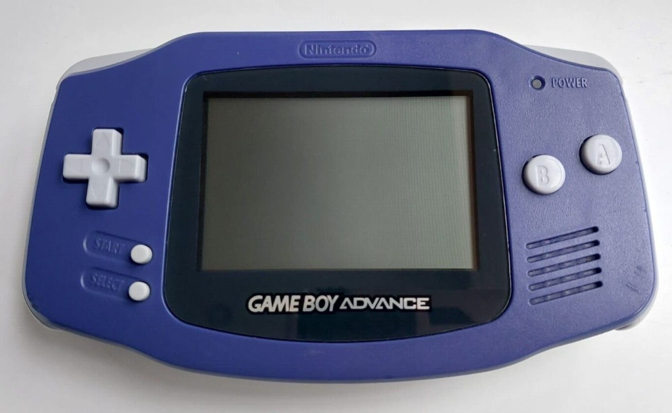 Nintendo Game Boy Advance Purple Handheld System BOXED - ZELDA MINISH ...