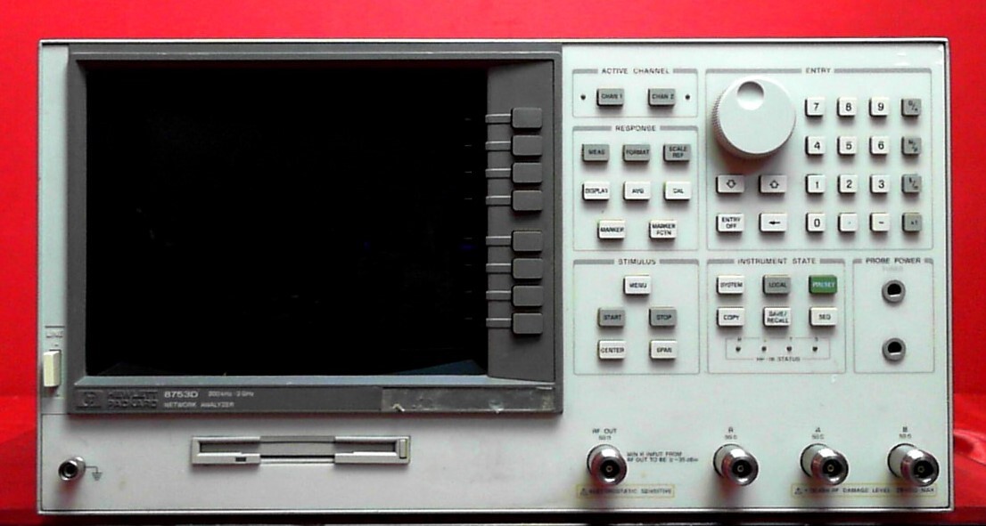 HP - Agilent - Keysight 8753D 3410A06793 RF Network Analyzer | eBay