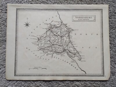 Pre-1900 - East Yorkshire Map